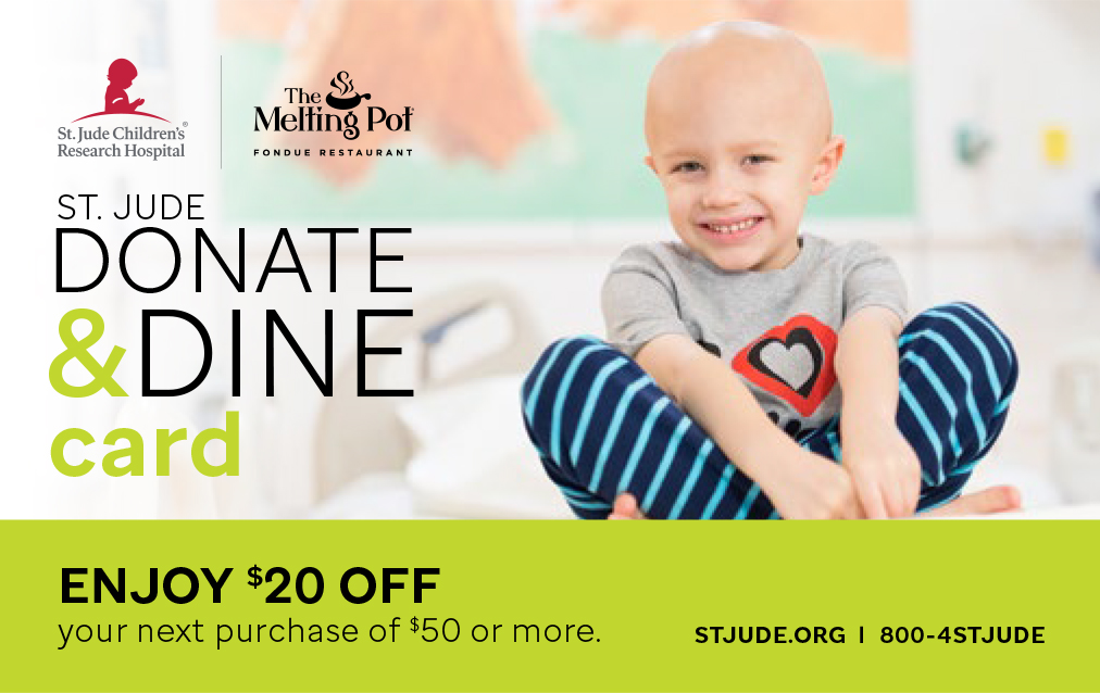 Donate & Dine | Thanks and Giving | The Melting Pot